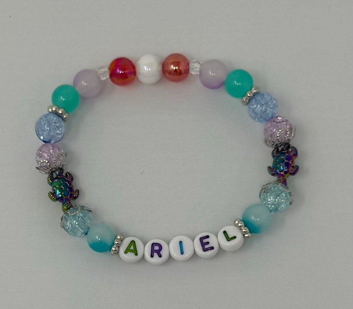 Ariel Disney's the Little Mermaid / Princess Inspired Handmade Beaded ...