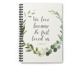 Bible Verse Notebook | Etsy
