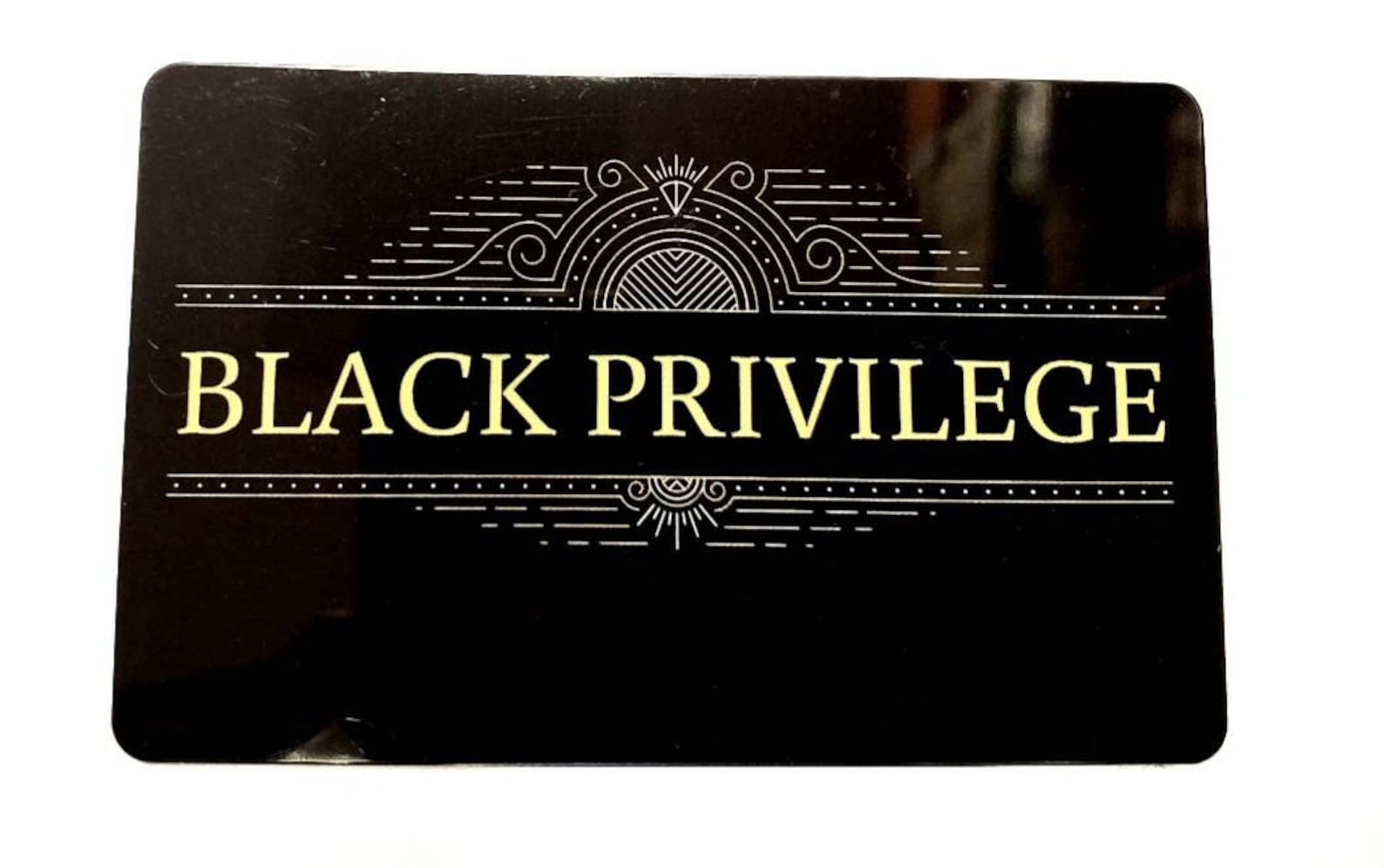 Black Privilege ID Card - Buy 2 Get 1 FREE - Etsy