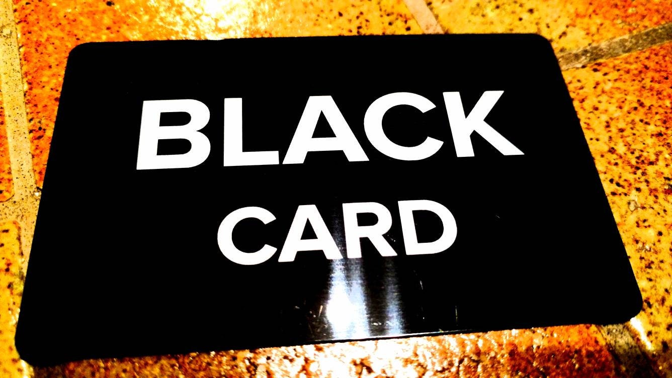 The black Card 3.99 Each Buy 2, Get 1 FREE - Etsy