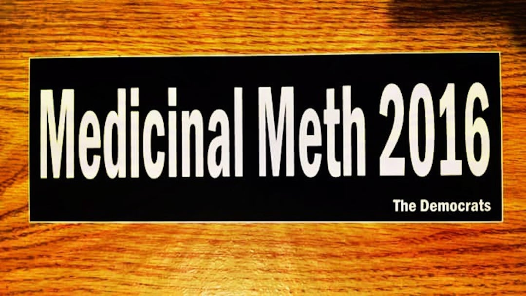 Medicinal Meth 2016 - Sticker - Etsy