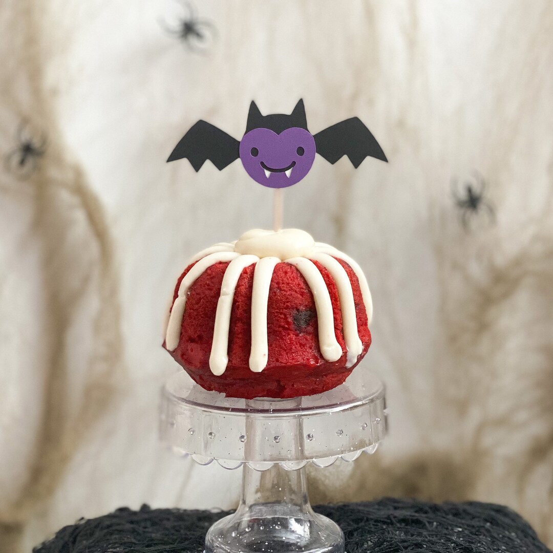 Bat Cupcake Toppers - Etsy
