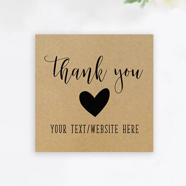 Kraft Stickers - Etsy