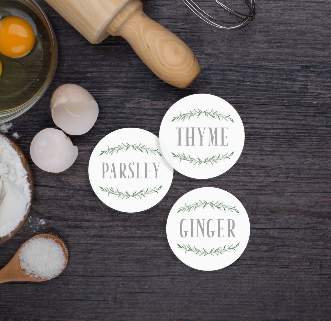 Modern Spice Labels Simple Spice Labels Spice Label - Etsy