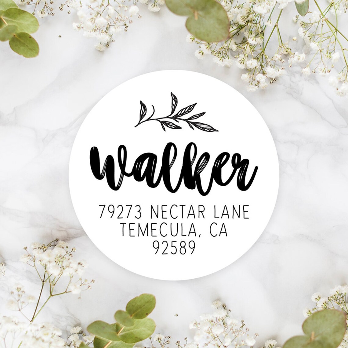 Simple Black Address Labels Modern Address Labels Wedding - Etsy