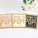Custom Baby Shower Favor Stickers Going to Pop Stickers - Etsy