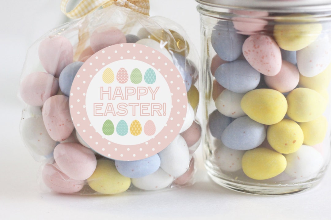 Happy Easter Stickers Holiday Sticker Set of 20 - Etsy