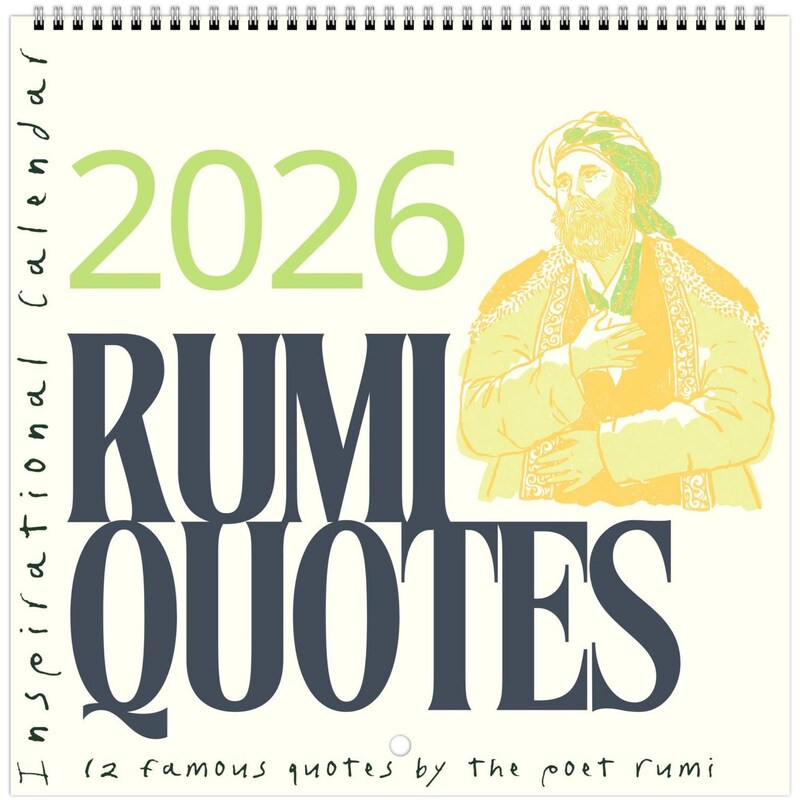 2026 Rumi Calendar - Etsy