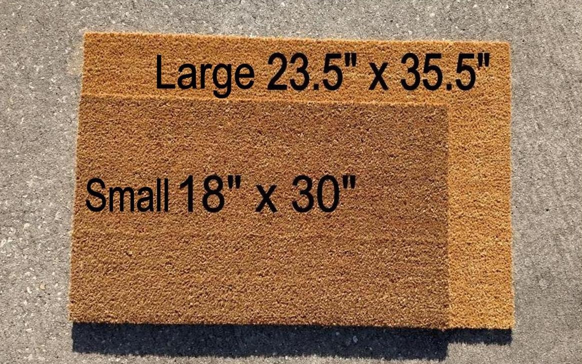 Pretty Mermaid Fantasy Custom Hand Painted Welcome Door Mat by | Etsy