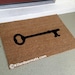 It's Just a Simple Key Custom Hand Painted Welcome Door - Etsy