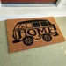 Home Mini Bus Custom Hand Painted Welcome Door Mat by Killer Doormats ...