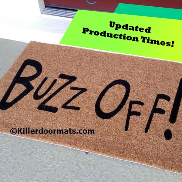 Rude Door Mat - Etsy