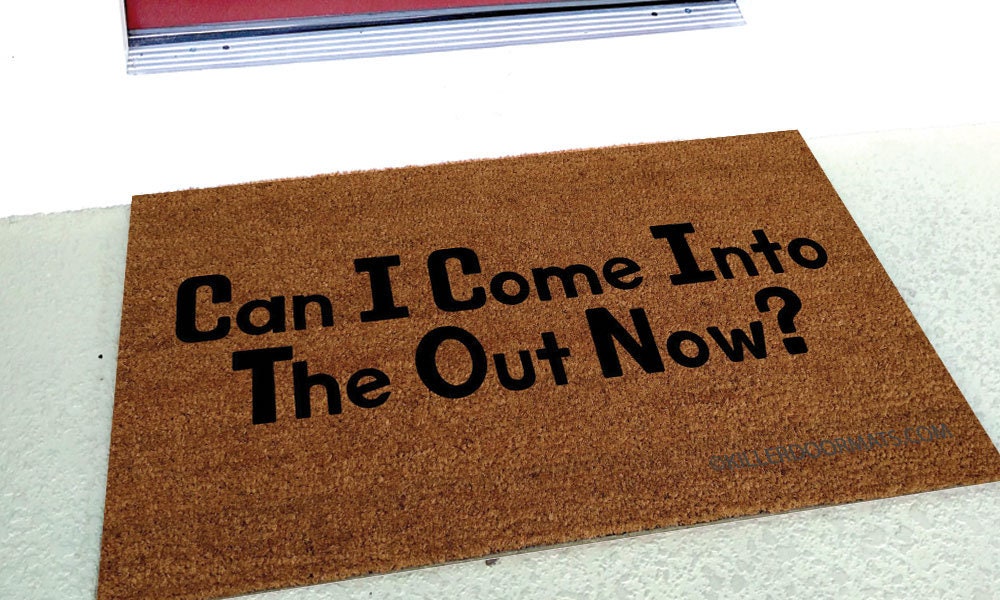 Can I Come Into the Out Now the Original Funny Custom Hand - Etsy