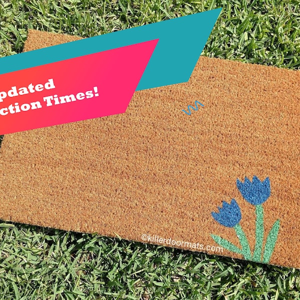 Mini Welcome Mat - Etsy