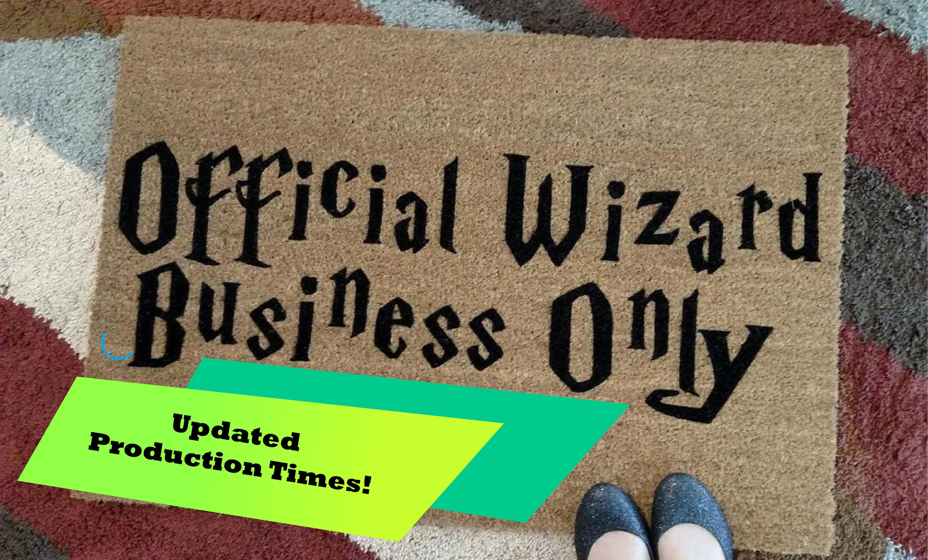 Official Wizard Business Only Custom Hand Painted Fandom - Etsy