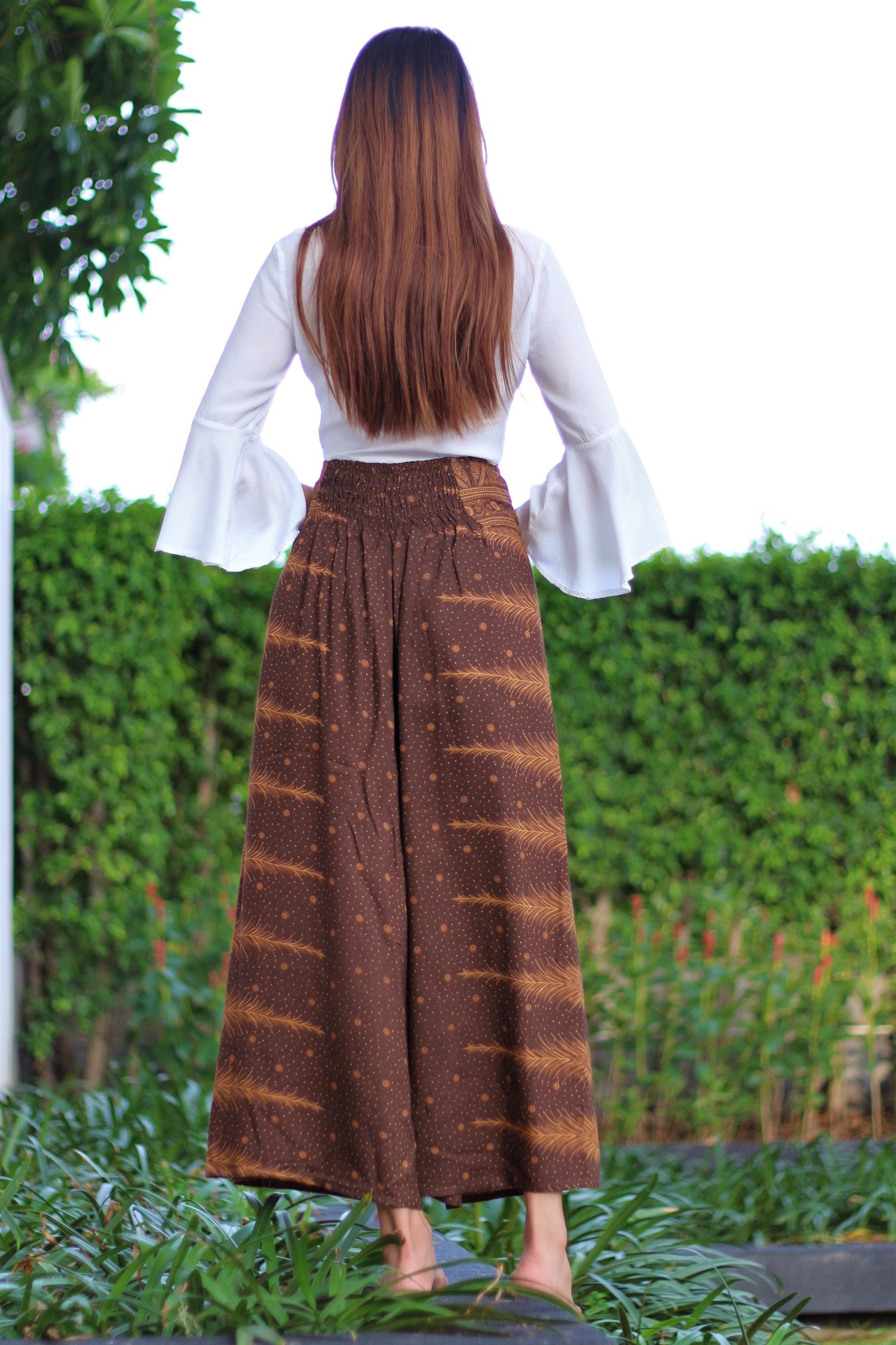 Plus Size Handmade Bohemian Pants Womens Boho Pants Harem | Etsy