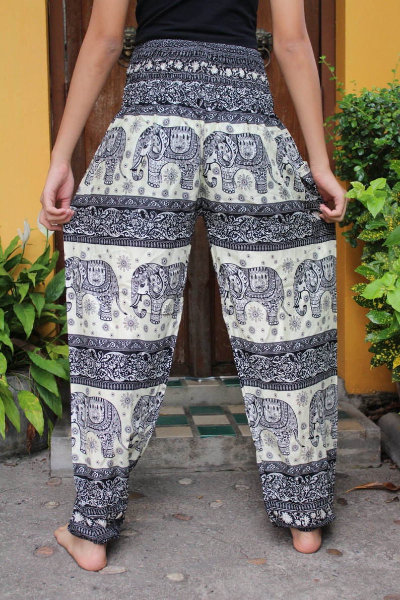 Hippie Clothing Bohemian Pants Harem Pants Elephant Pants Etsy
