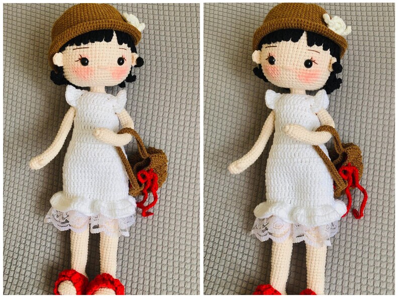 Look Alike Doll, Completed Base Doll Crochet, Custom Crochet Dolls From ...