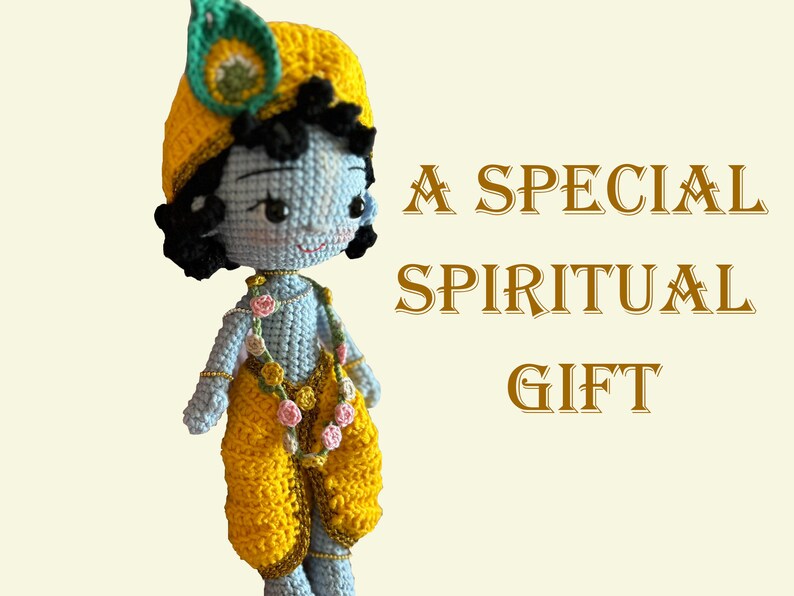 Krishna Doll, Krishna Statue, Amigurumi Krishna Doll, Unique Religion ...