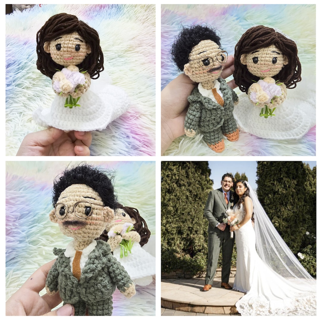 Look Alike Doll, Crochet People, Personalized Crochet Dolls From Photo ...
