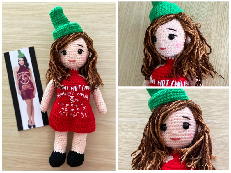 Look Alike Doll, Completed Base Doll Crochet, Custom Crochet Dolls From ...
