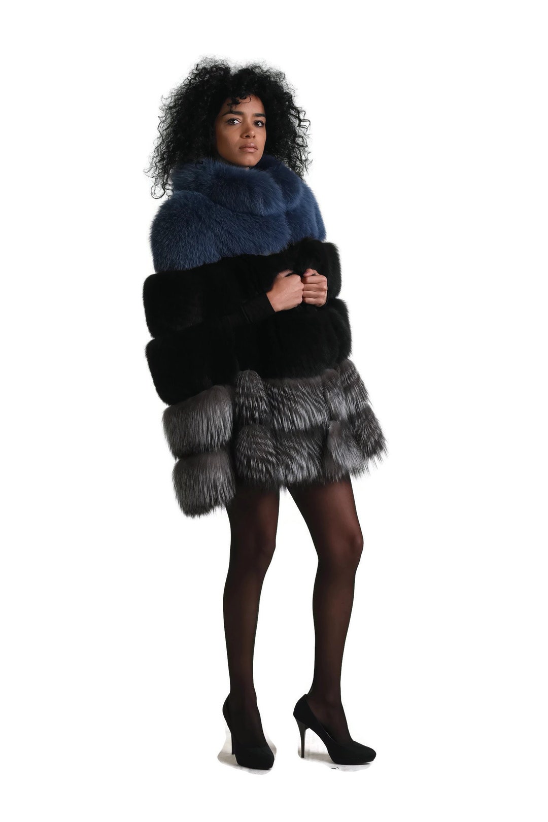 Fox Fur Jacket Fox Fur Jacket Fox Fur Coat Fox Jacket Luxury Fur Coat ...