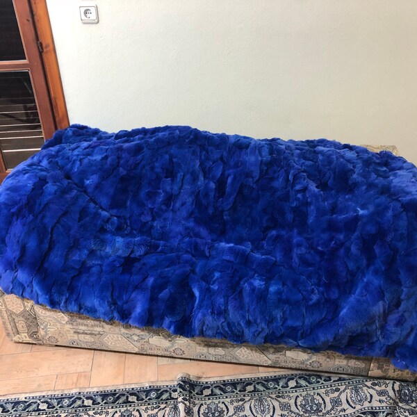 Real Furs Blanket - Etsy