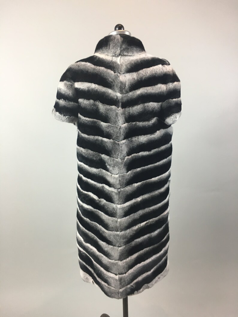 Luxury gift/ Rex rabbit Full skin Fur coat/Fur | Etsy