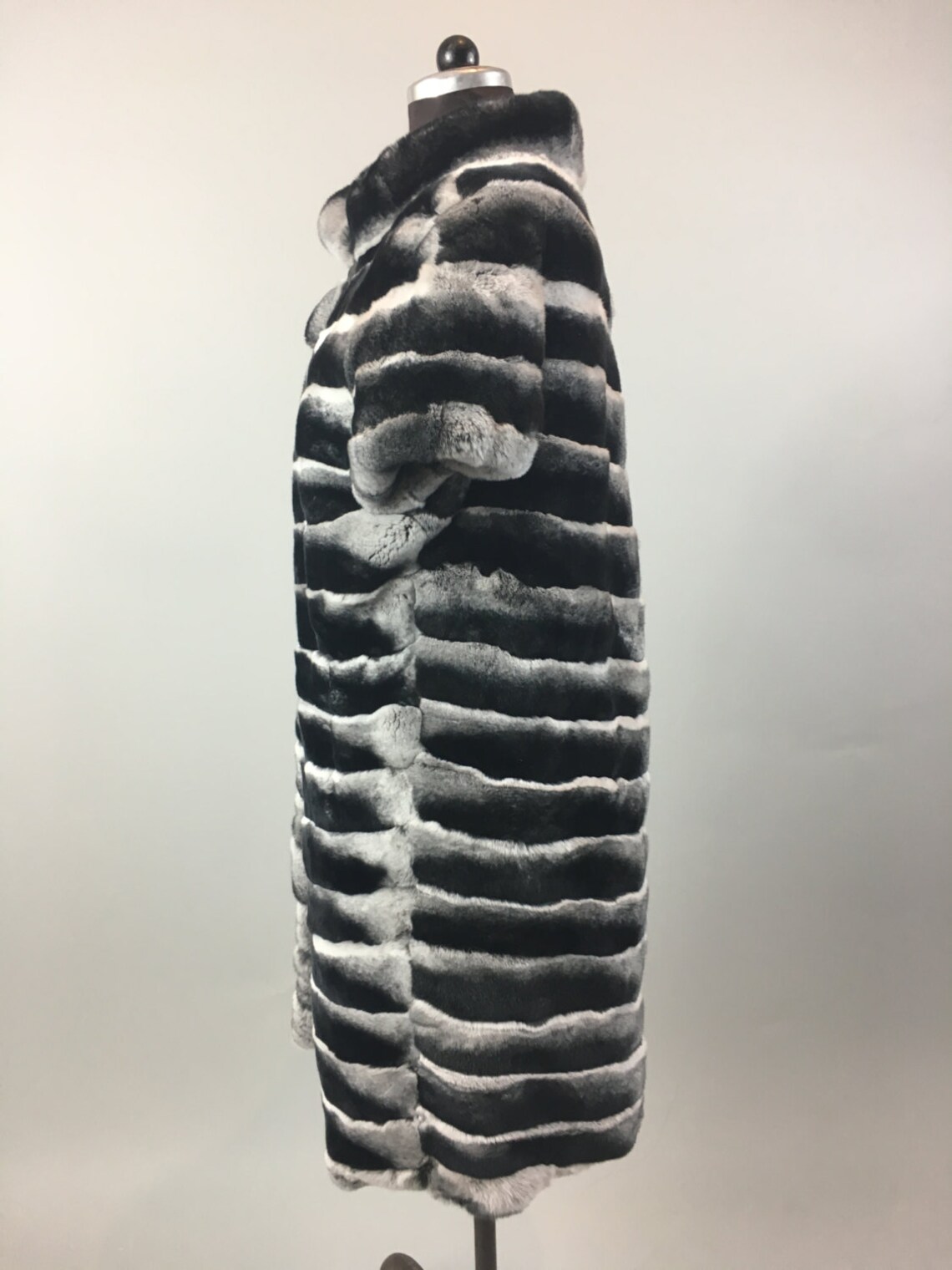 Luxury Gift Rex Rabbit Full Skin Fur Coat Fur Jacket - Etsy