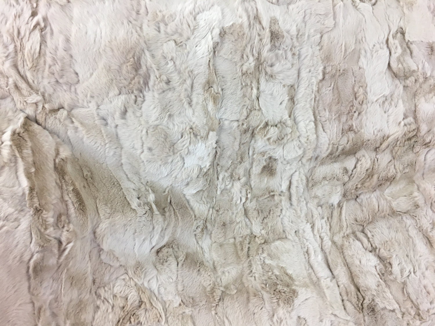 Rex Rabbit Real Rex Fur Blanket Throw Blanket Minky | Etsy