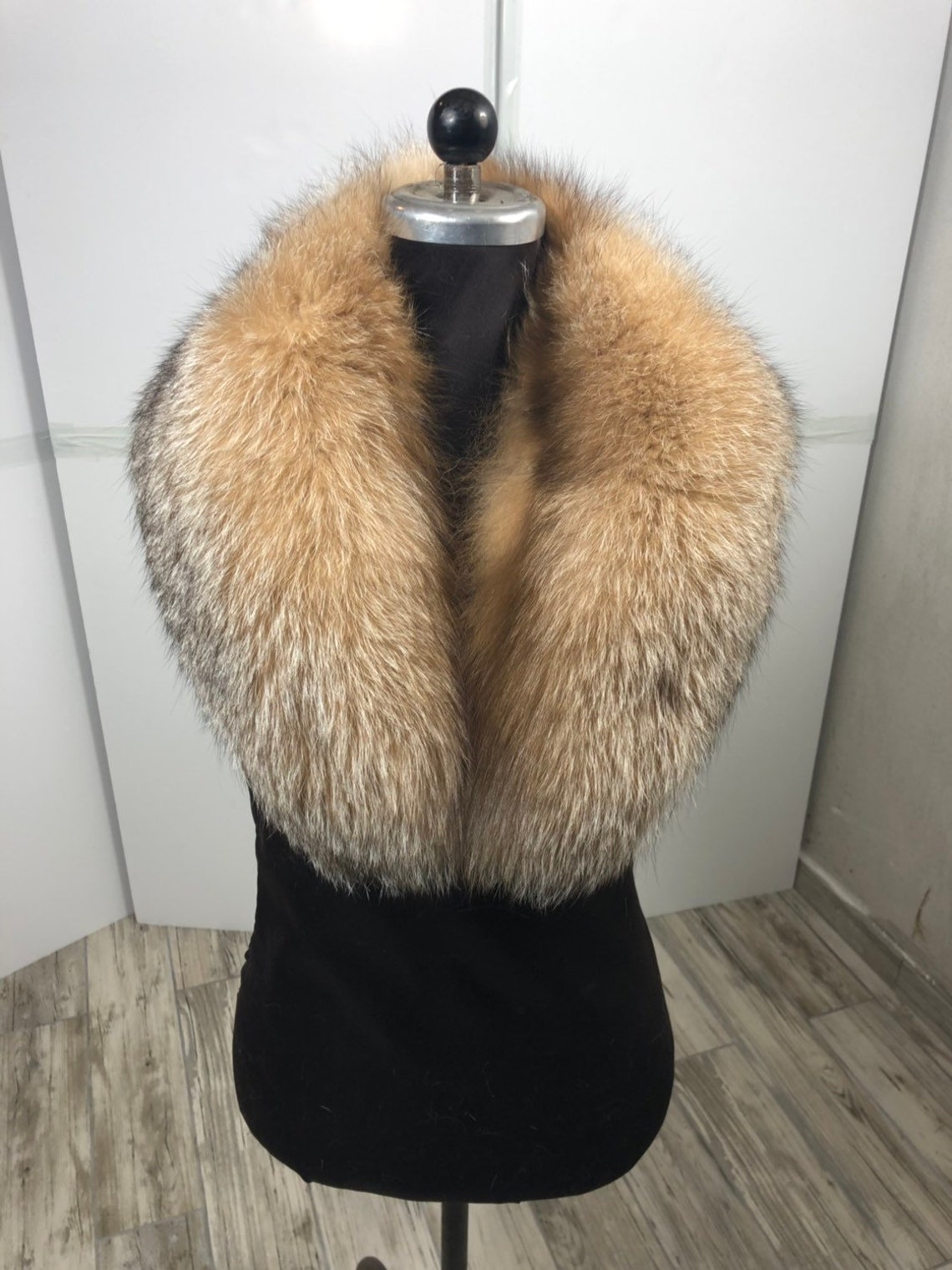 Luxury Gift Fox Fur Collar Womens / Wedding or Anniversary | Etsy