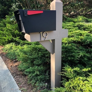 Wood, Rustic, Custom Built for Your Mailbox. 6x6 Cedar Post. - Etsy