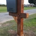 Custom 6x6 Cedar Mailbox Post. - Etsy