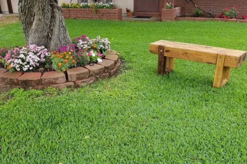 6x6 4 Foot Bench. 4x4 Legs. - Etsy