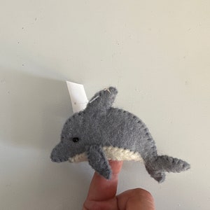 Sea Theme Finger Puppets. Sea Horse and Dolphin Perfect for Sea ...