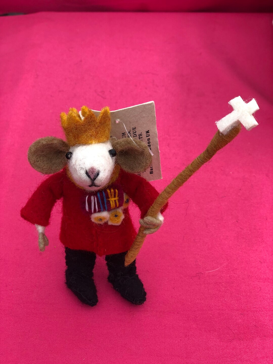 Handmade Felt King Charles 3rd Decoration…. Super Cute Decoration ...