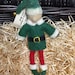 Handmade Felt Elf With Boots - Etsy