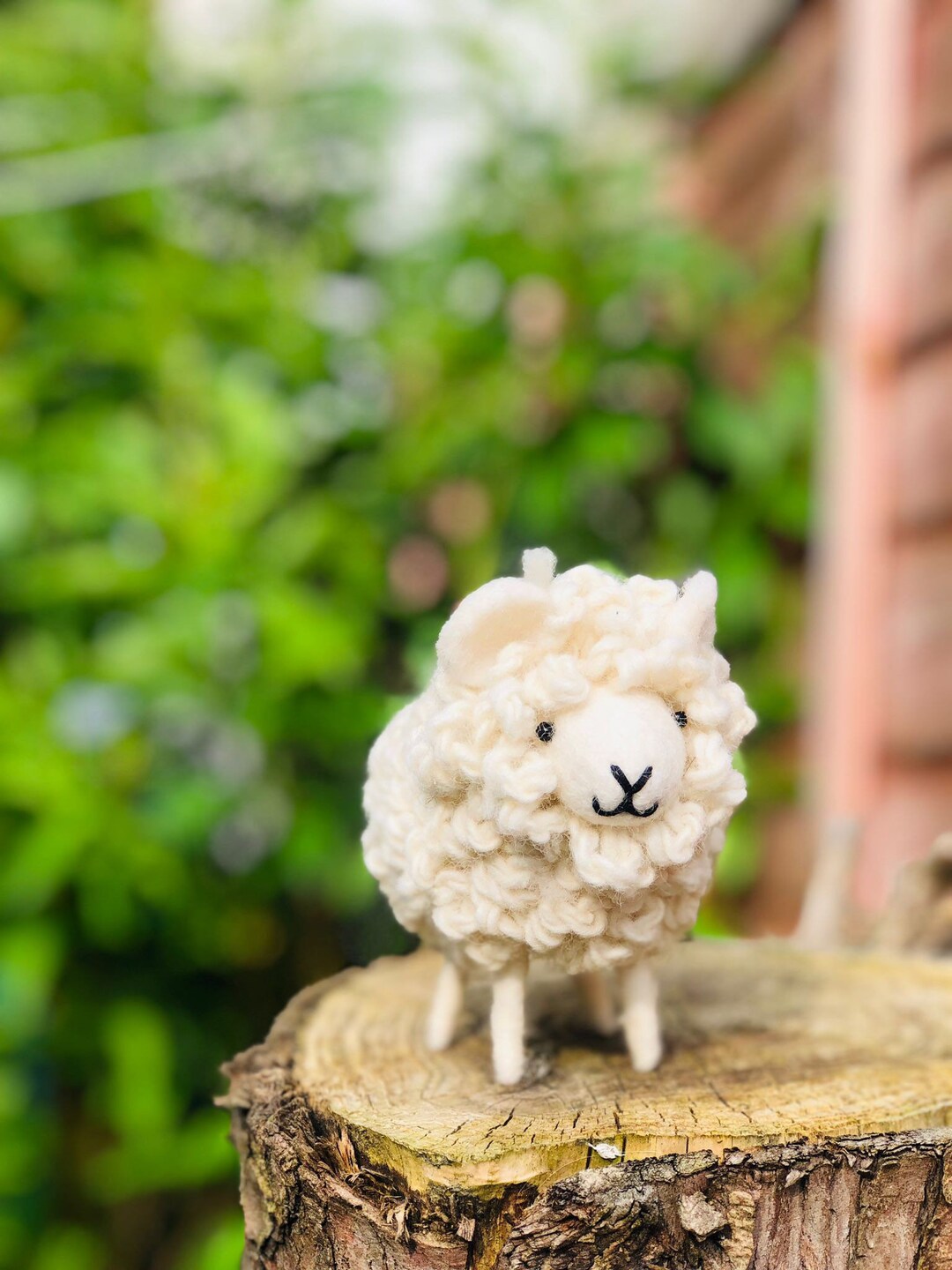 Handmade Felt Knot Sheep Decoration . Cute Little Gift for Someone Who ...