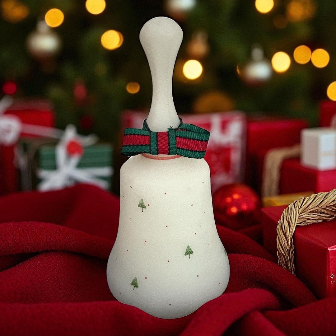 Fenton Musical Christmas Bell - Etsy