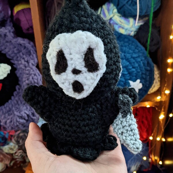 Ghost Face Crochet - Etsy