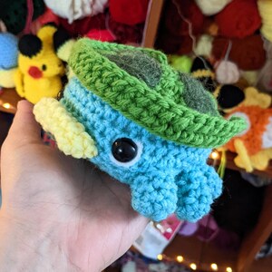 Crochet Lotad Plushie Toy Amigurumi - Etsy