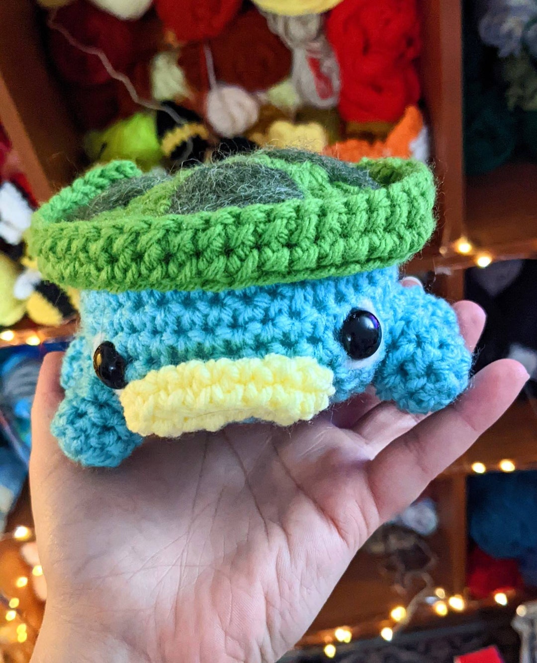 Crochet Lotad Plushie Toy Amigurumi - Etsy
