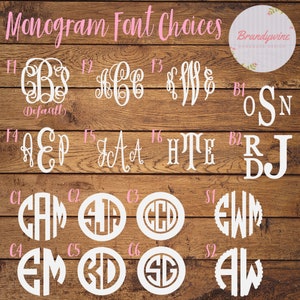 Paisley Monogram Decal, Car Decal, Vinyl Decal, Tumbler Decal, Laptop ...