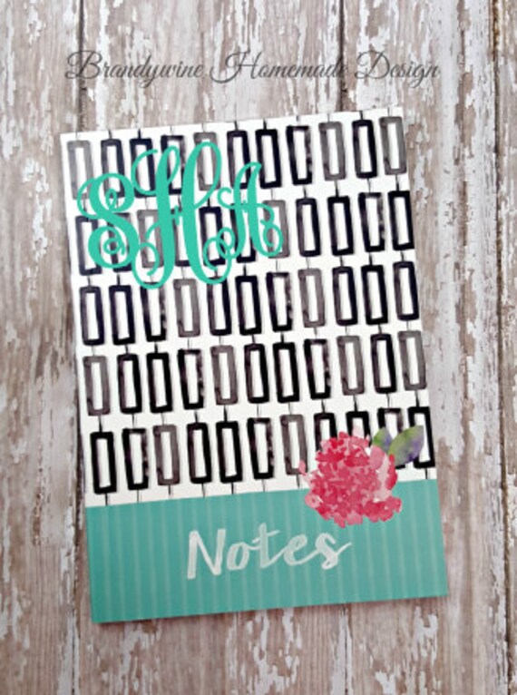 Items similar to Personalized Journal, Monogrammed Journal, Paperback ...