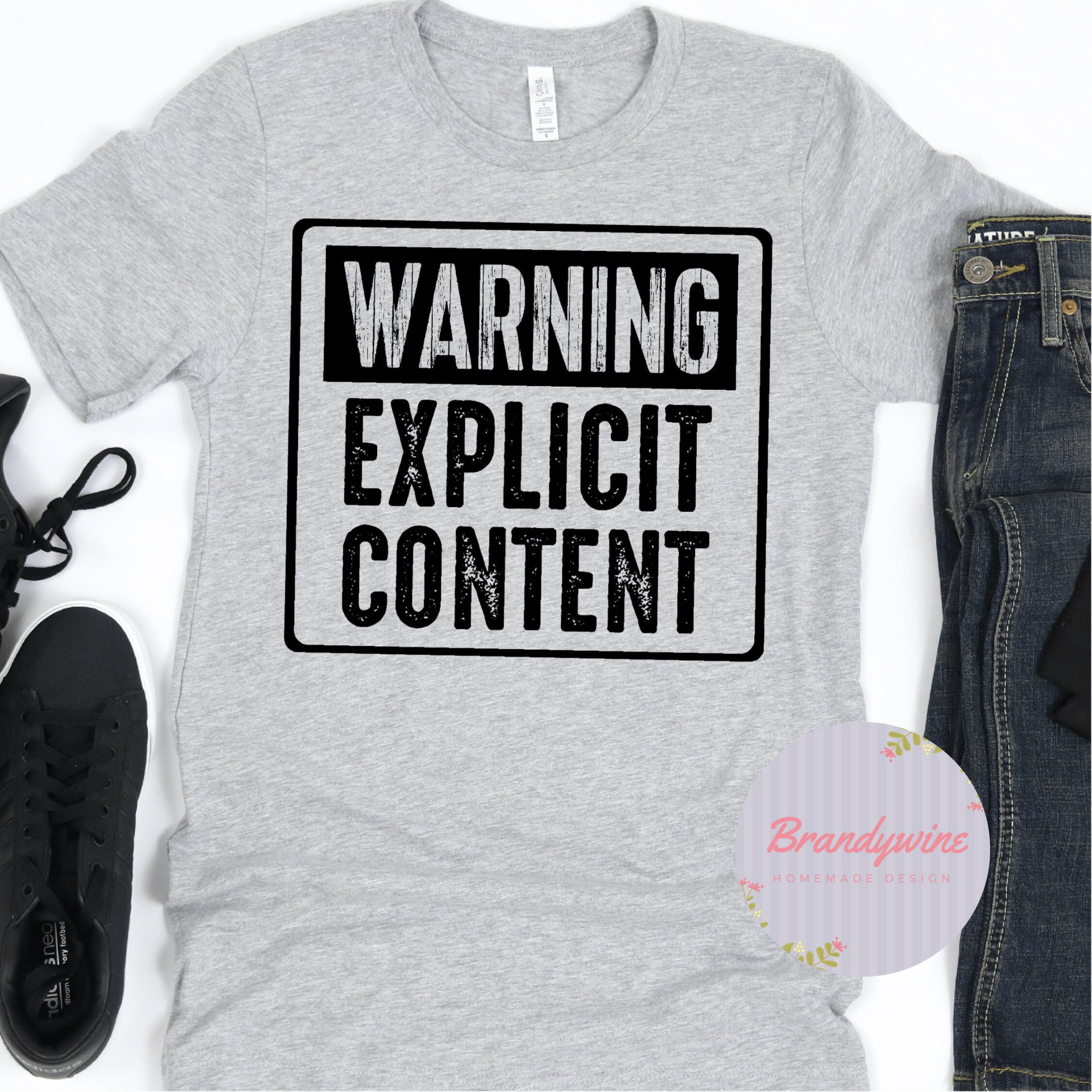Warning Explicit Content Shirt Funny Shirt for Men Gift for - Etsy