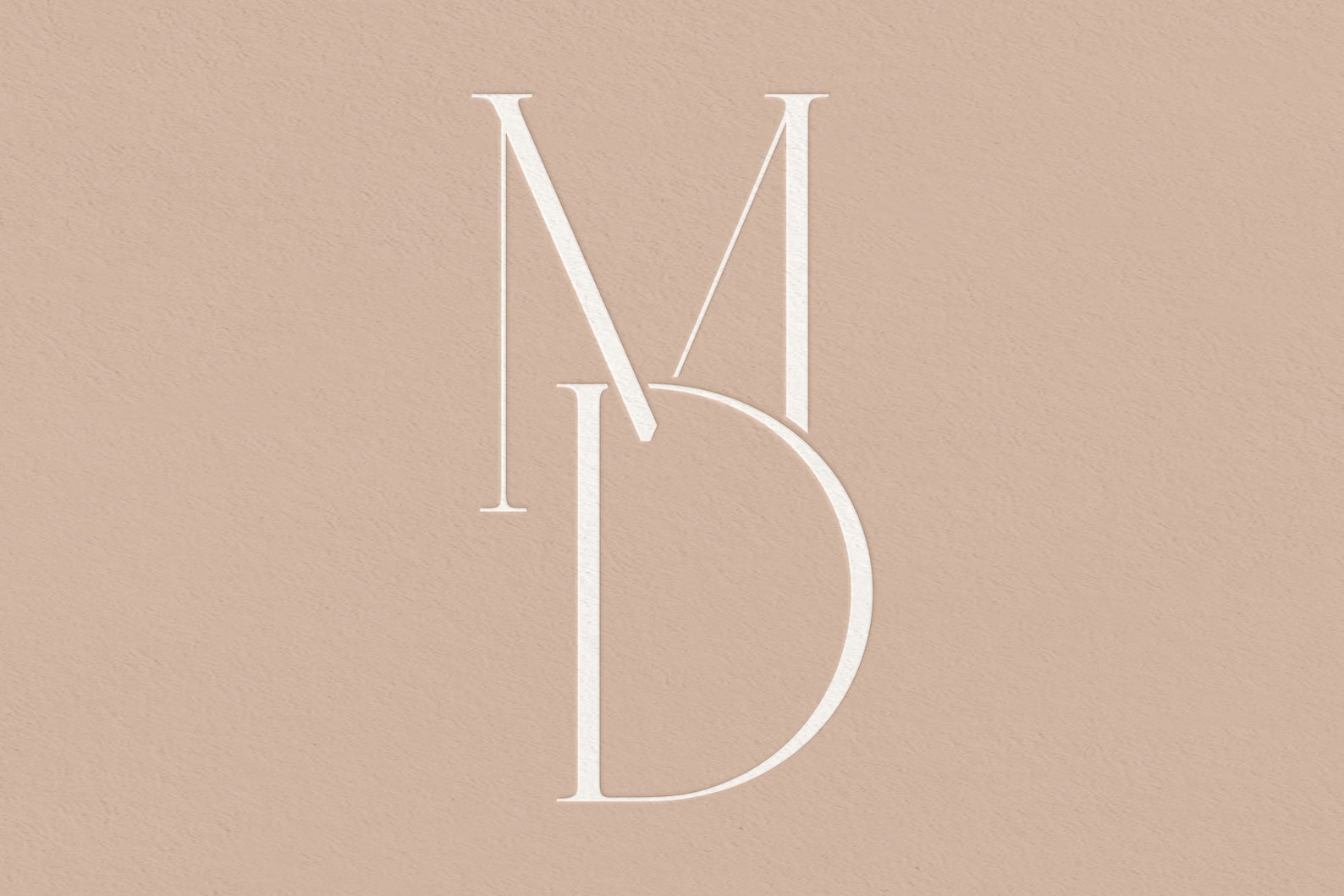 MD | Contemporary Wedding Monogram, Modern Monogram, Wedding Initials ...
