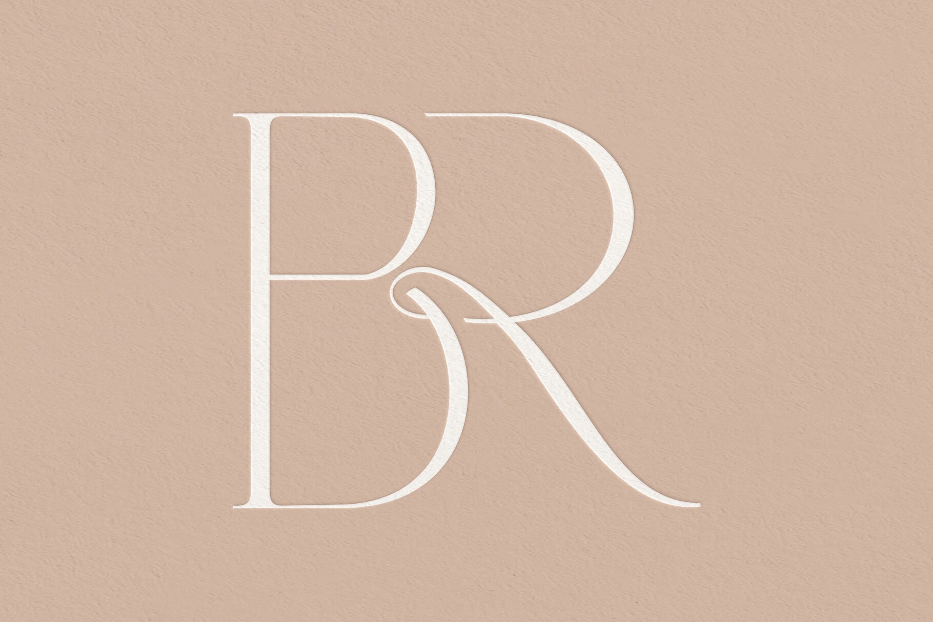 BR Contemporary Wedding Monogram, Modern Monogram, Wedding Initials ...