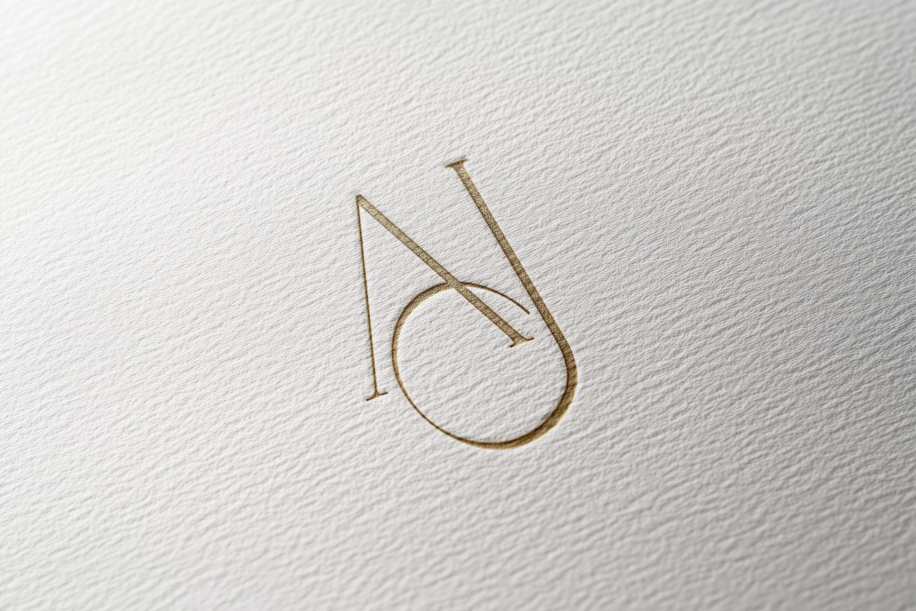 AJ | Contemporary Wedding Monogram, Modern Monogram, Wedding Initials ...