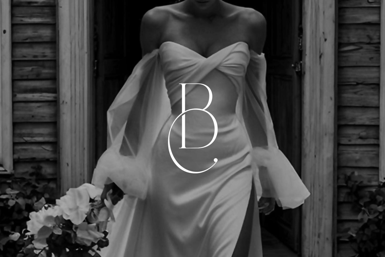 BC | Contemporary Wedding Monogram, Modern Monogram, Wedding Initials ...