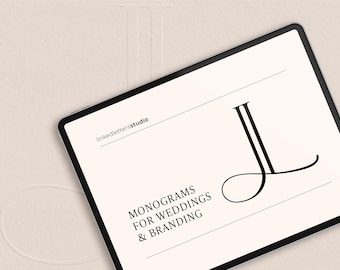 RA Contemporary Wedding Monogram, Modern Monogram, Wedding Initials ...